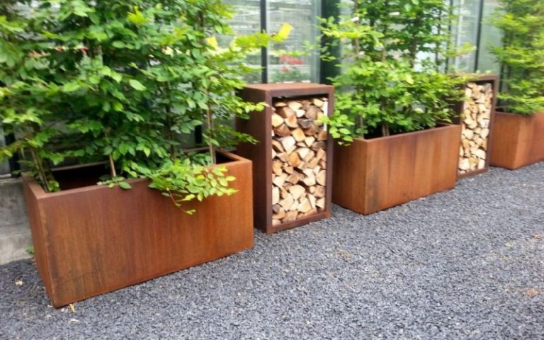 Comparative Guide to Corten Steel Planters & Containers-Gnee Garden 15 ...